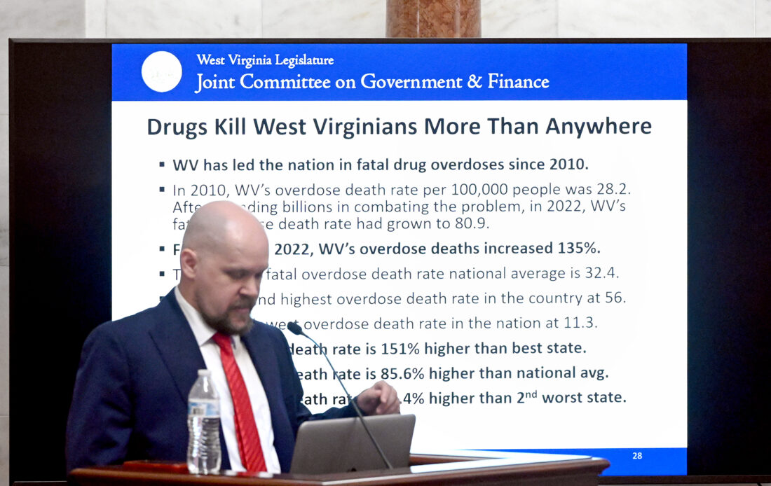 Lawmakers receive sobering report on West Virginia’s substance use ...
